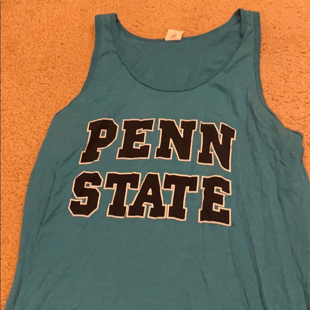 Penn State Psu Bright Blue Tank American Apparel - Gem